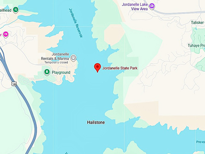 16. jordanelle state park map