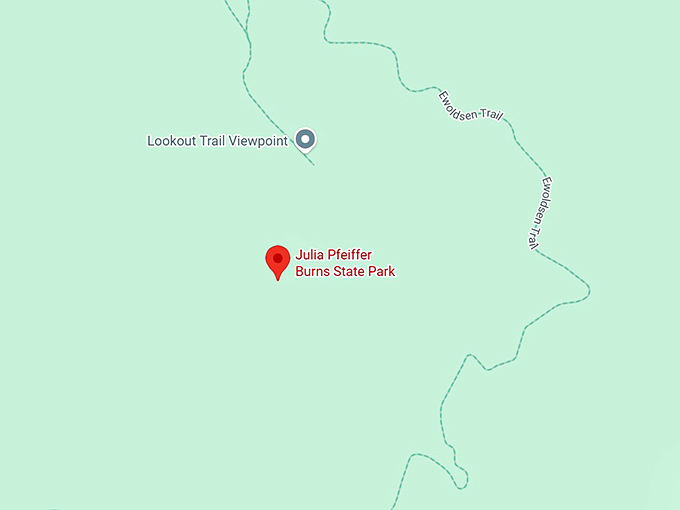 16. julia pfeiffer burns state park map