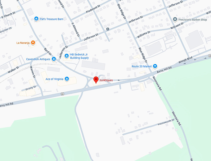 16. junktiques map