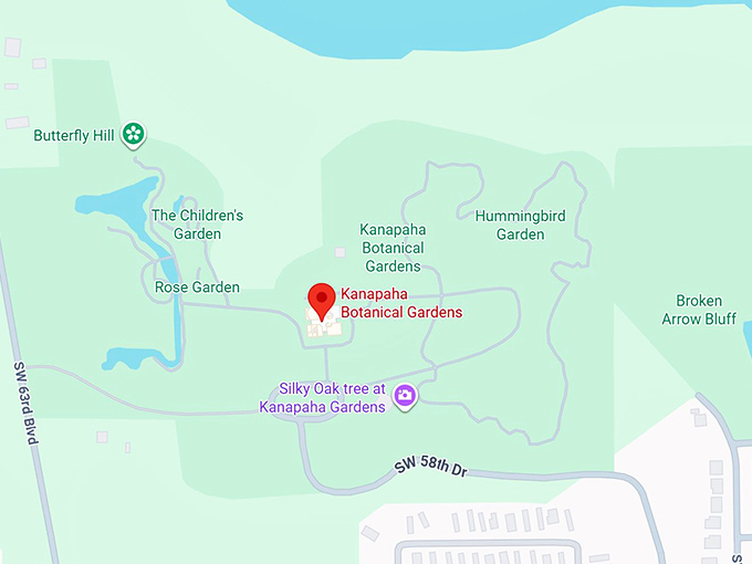 16. kanapaha botanical gardens map