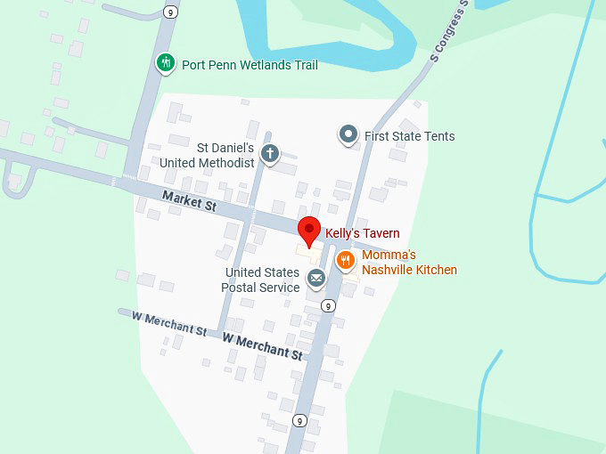 16. kelly&rsquo;s tavern map