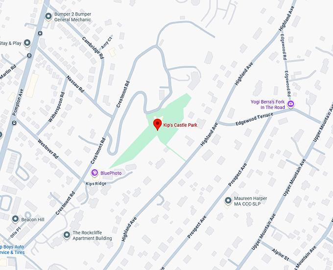 kip's castle park map