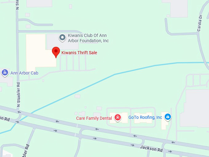16. kiwanis thrift sale map