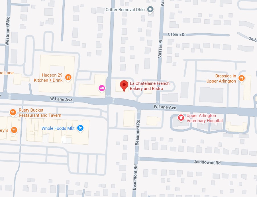 16. la chatelaine french bakery and bistro map.