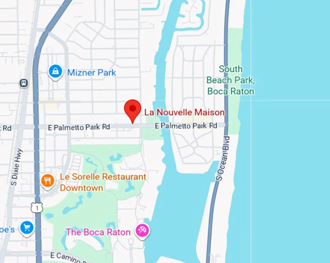 16. la nouvelle maison map