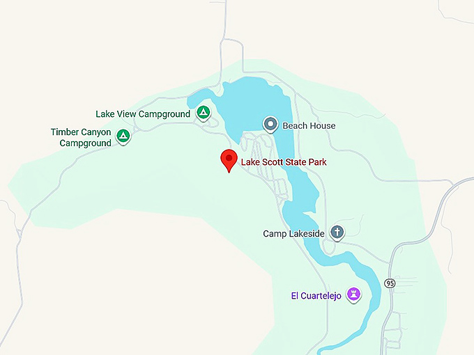 16. lake scott state park map