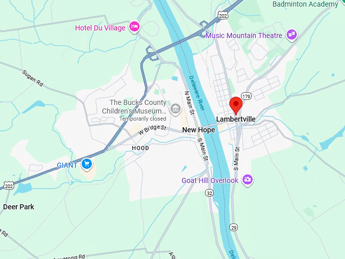 16. lambertville map