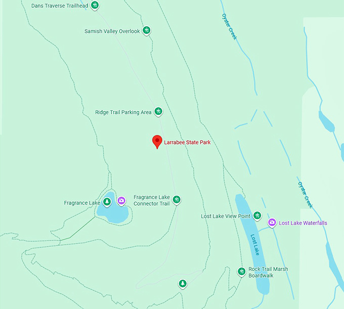 16. larrabee state park map
