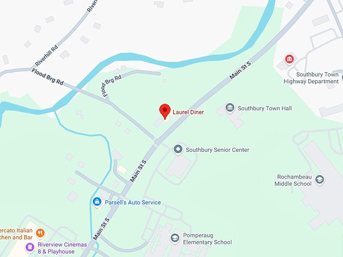 16. laurel diner map