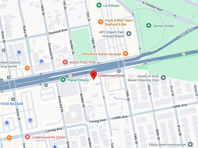 16. lindenwood diner map