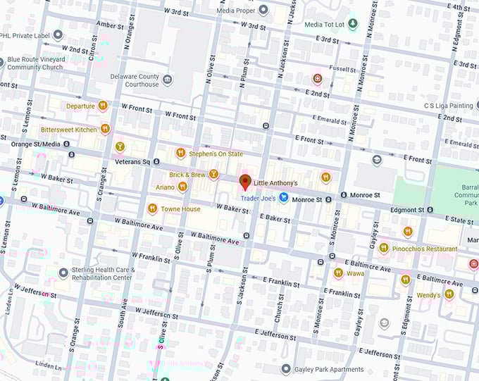 16. little anthony's map