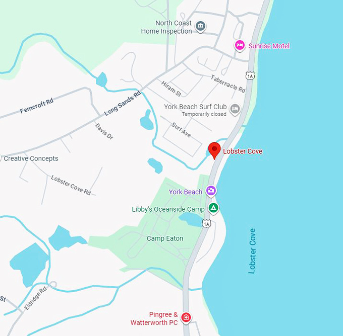 16. lobster cove map