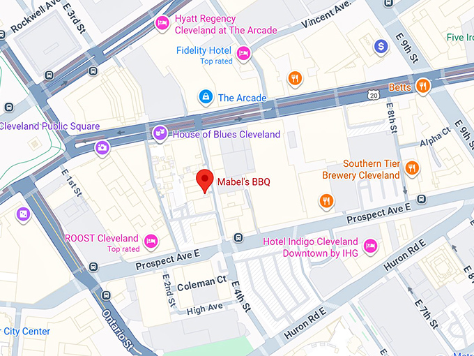 16. mabel&rsquo;s bbq map