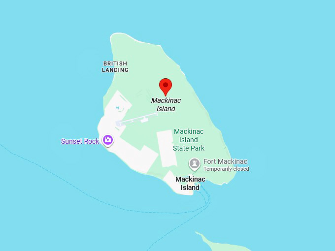 16. mackinac island map