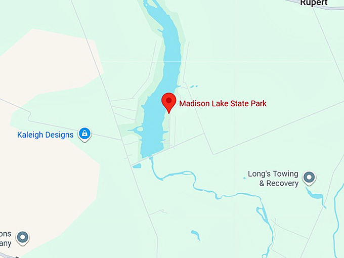 16. madison lake state park map