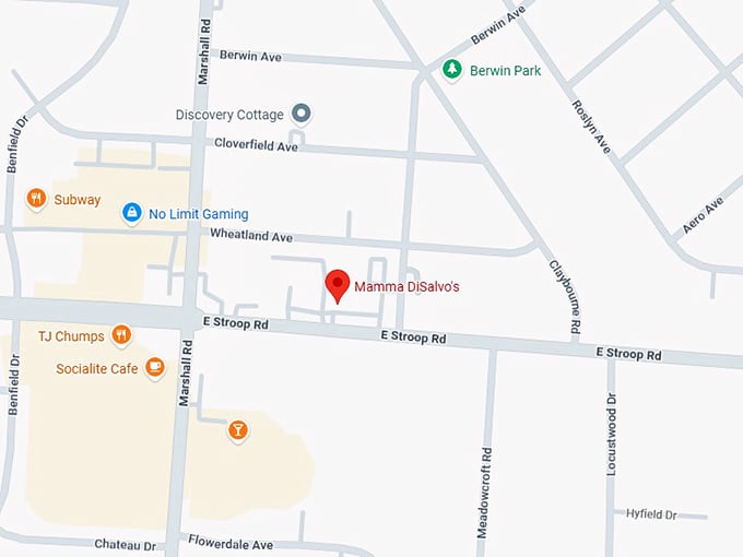 16. mamma disalvo's map