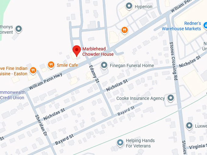 16. marblehead chowder house map