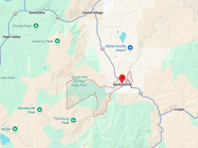 16. markleeville map