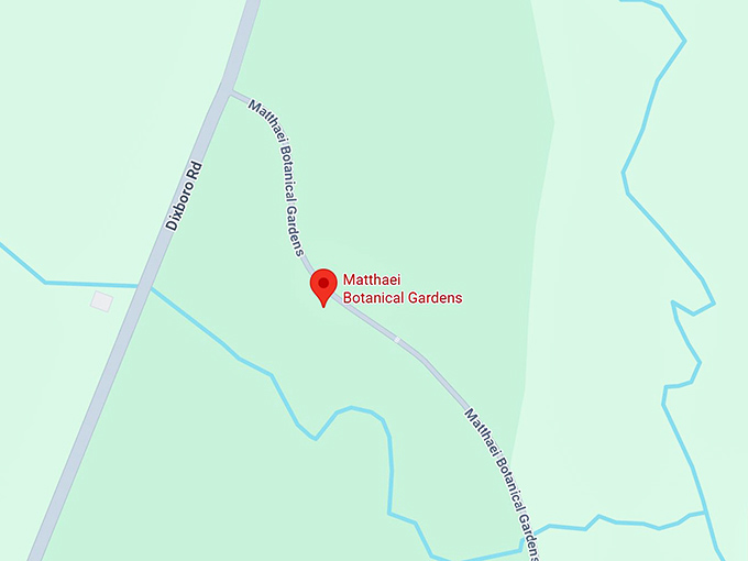 16. matthaei botanical gardens map