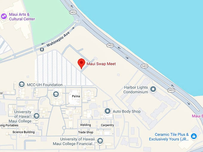16. maui swap meet map