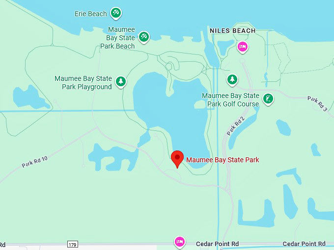 16. maumee bay state park map