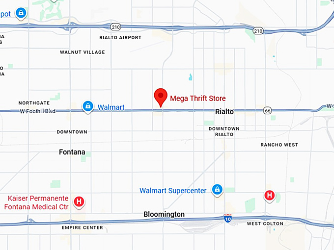 16. mega thrift store map