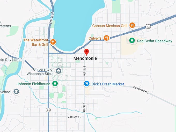 16. menomonie map