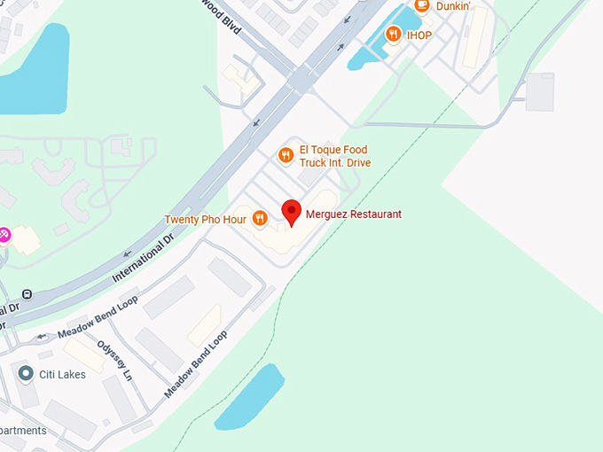 16. merguez restaurant map