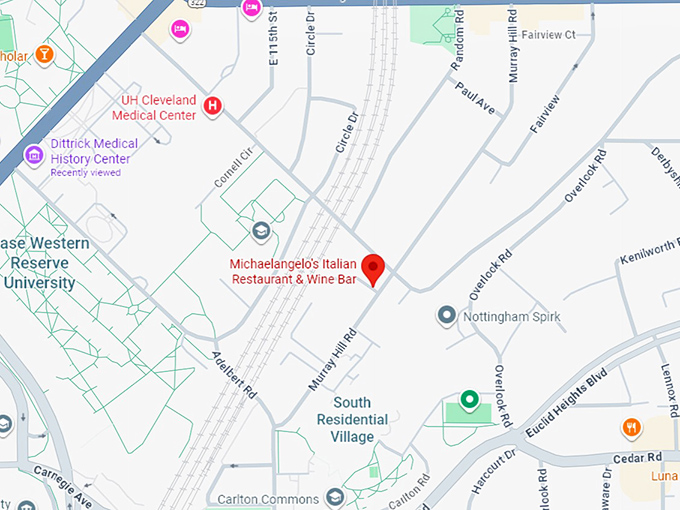 16. michaelangelo's italian restaurant & wine bar map