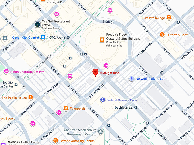 16. midnight diner map
