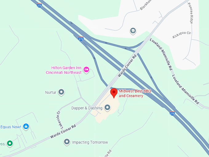16. midwest best bbq & creamery map