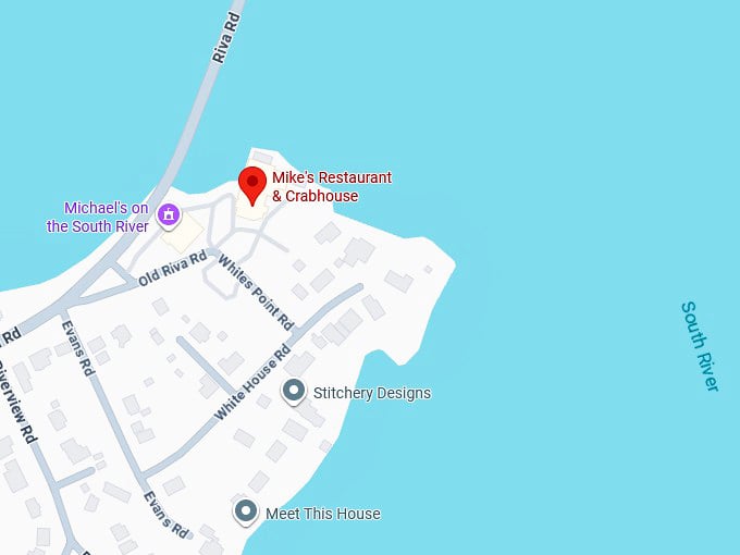 16. mike's restaurant & crabhouse map