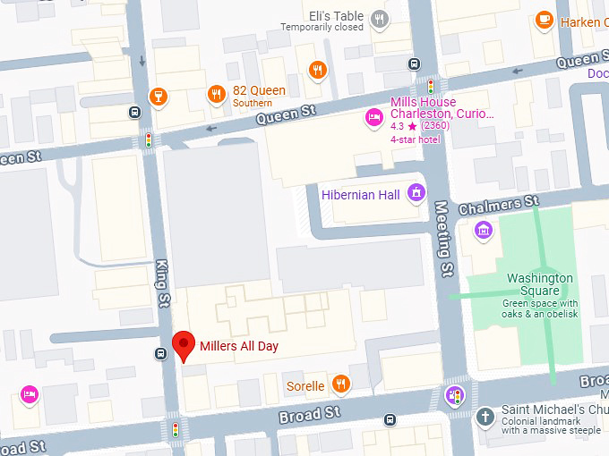 16. millers all day map