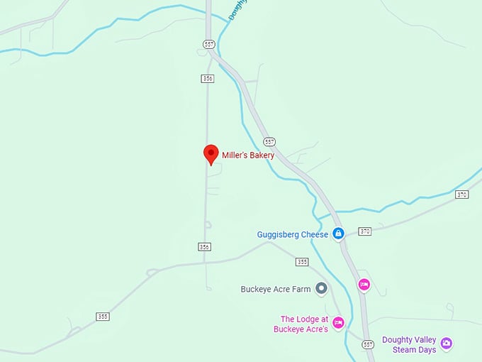 16. miller&rsquo;s bakery map