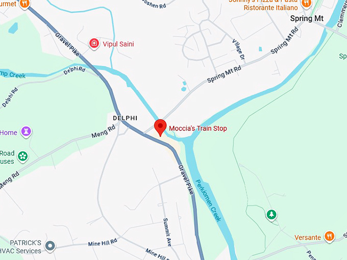 16. moccia's train stop map