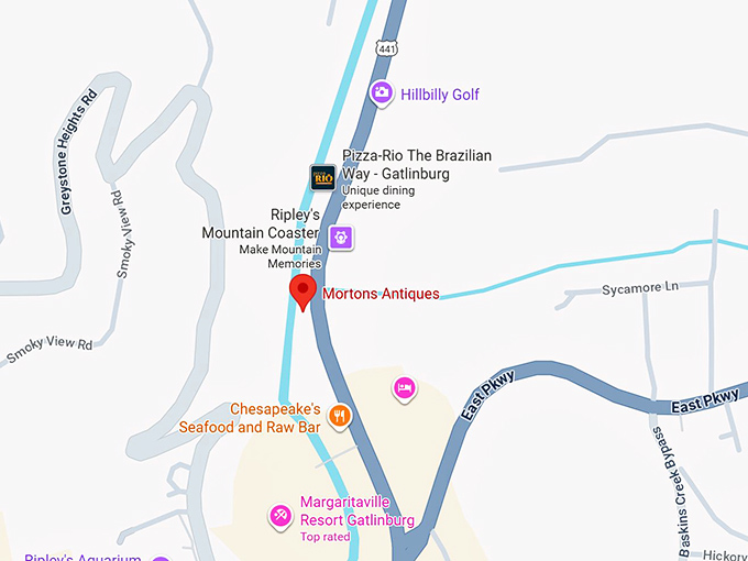 16. mortons antiques map