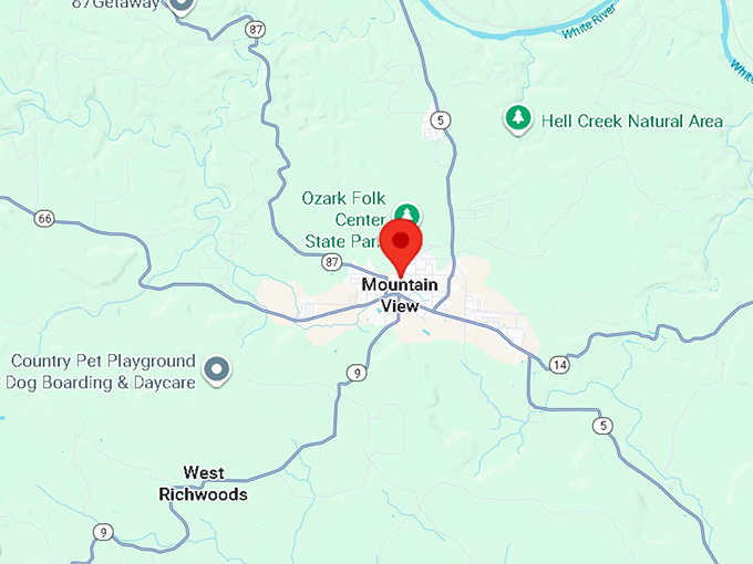 16. mountain view ar map