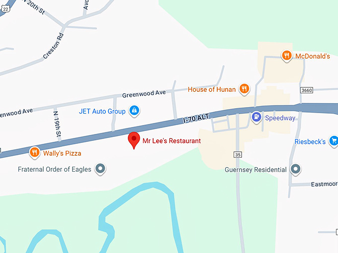 16. mr. lee&rsquo;s restaurant map