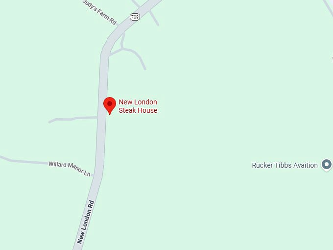 16. new london steak house map
