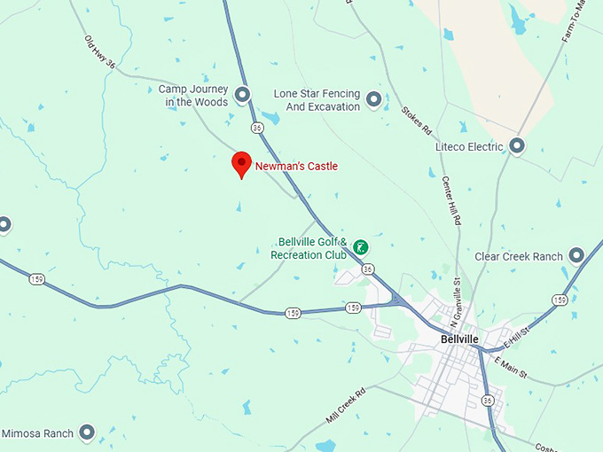 16. newman&rsquo;s castle map