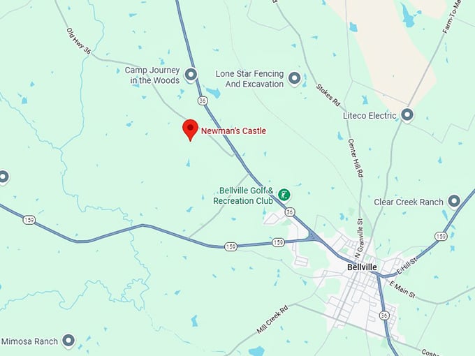 16. newman&rsquo;s castle map