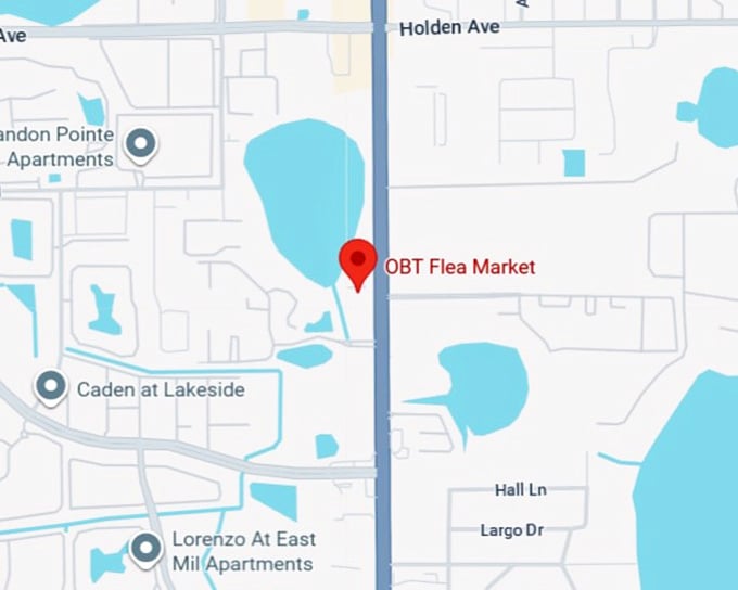 16. obt flea market map