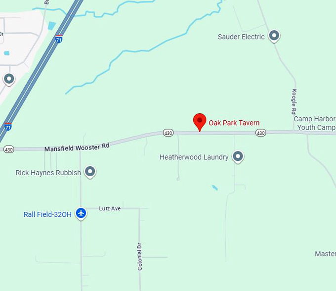 16. oak park tavern map