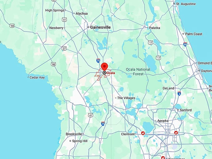 16. ocala map