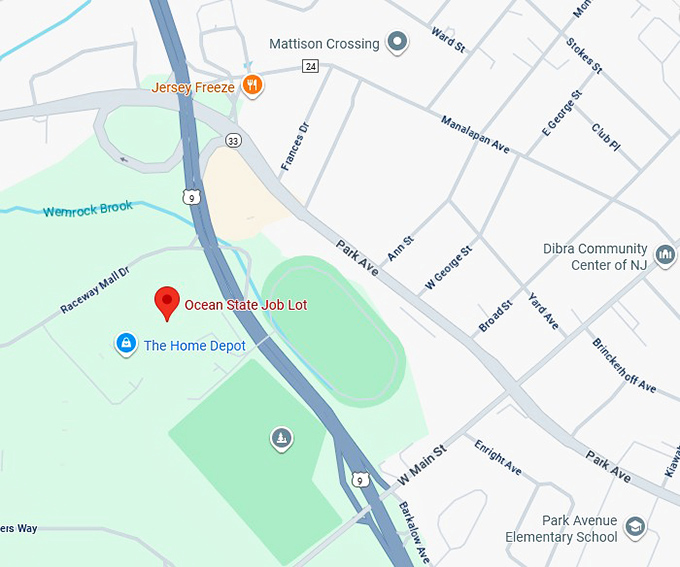 16. ocean state job lot map