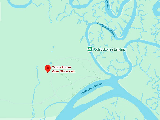 16. ochlockonee river state park map