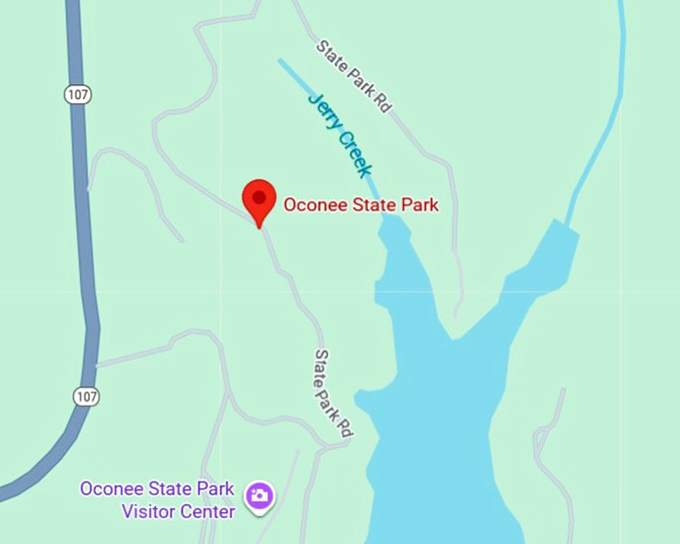 oconee state park map
