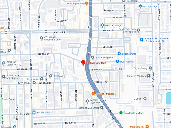 16. oddballs nifty thrift map