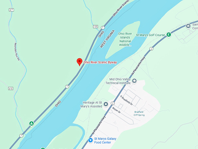 16. ohio river scenic byway map