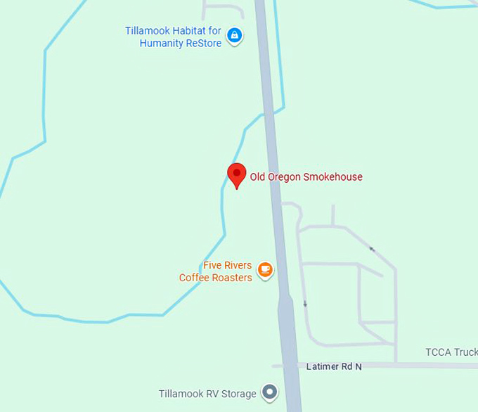 16. old oregon smokehouse map